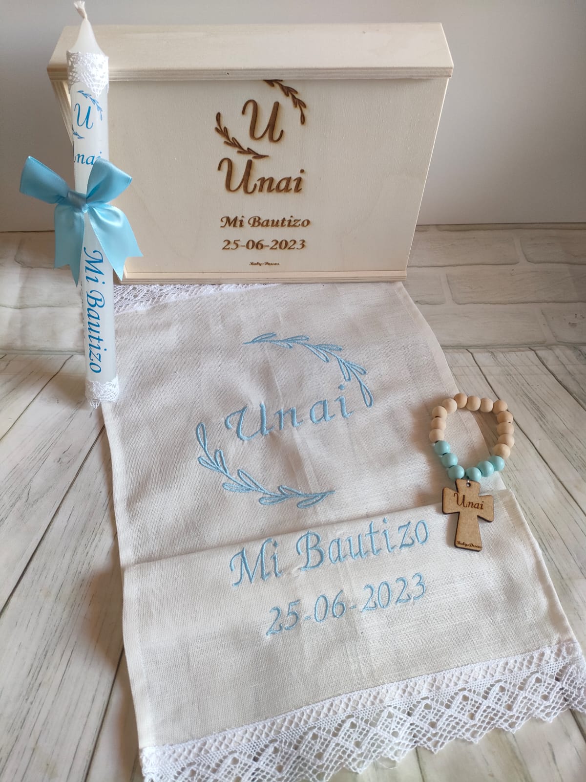 KIT BAUTIZO PREMIUM - Babys Deseos